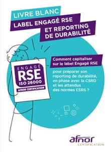 CSRD : objectif rapport de durabilité – Groupe AFNOR